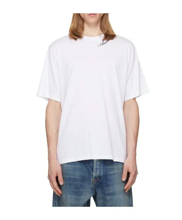 Amiri Logo Crewneck T-shirt
