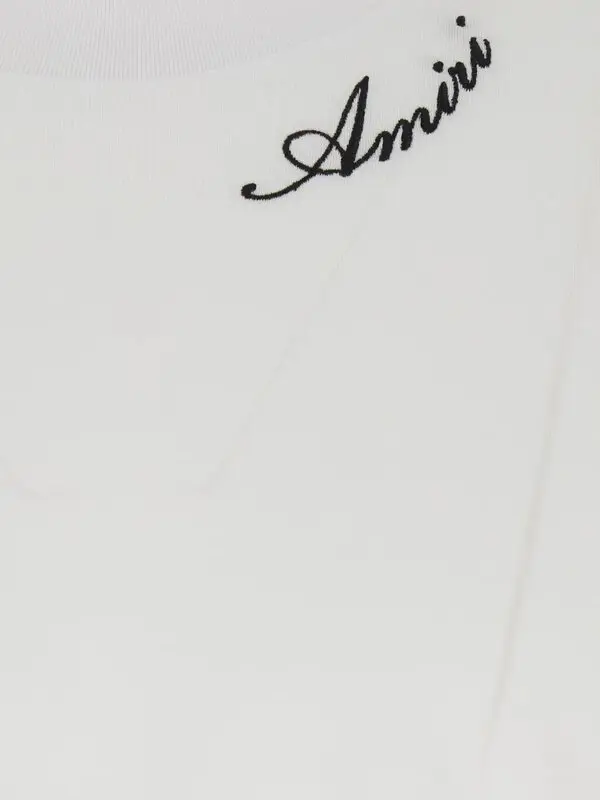 Amiri Logo Crewneck T-shirt