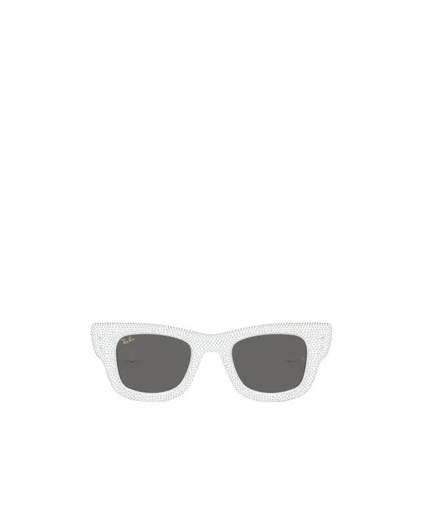 Ray-ban Wayfarer Geometric Sunglasses - Gray