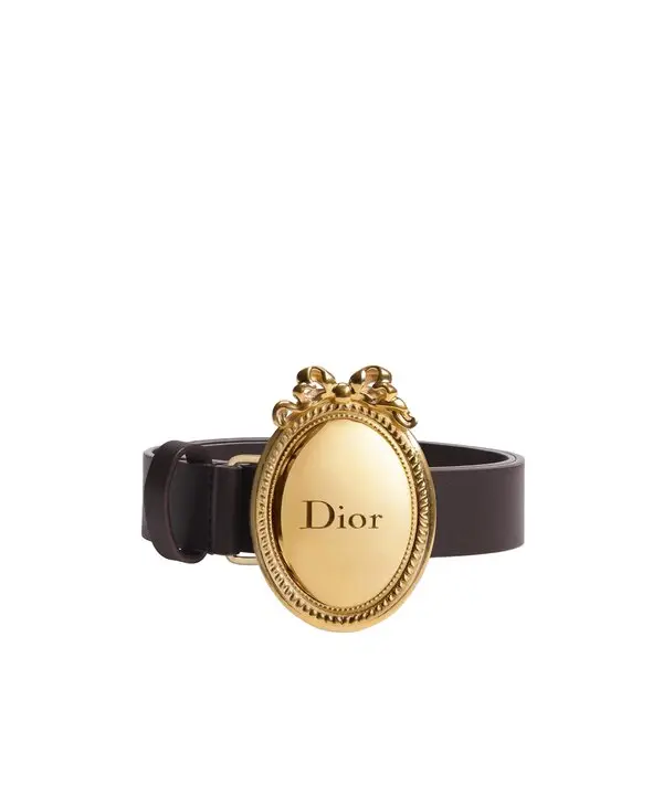 Dior Médaillon Belt - Nude