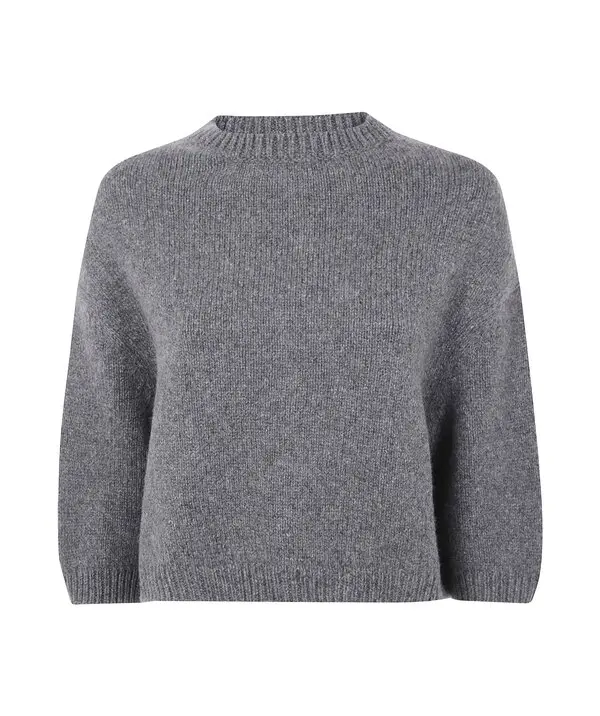 Khaite Sabina Knitted Sweater - Stone