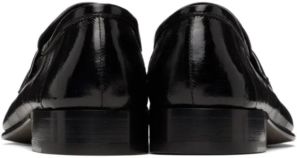 THE ROW Ruched Almond Toe Loafers