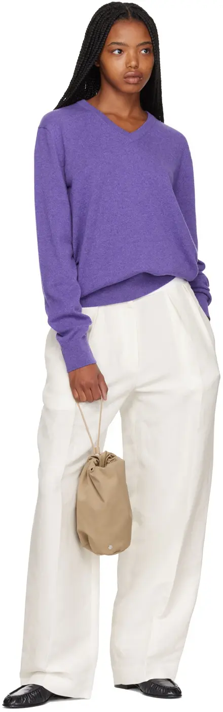 THE ROW Ruched Almond Toe Loafers