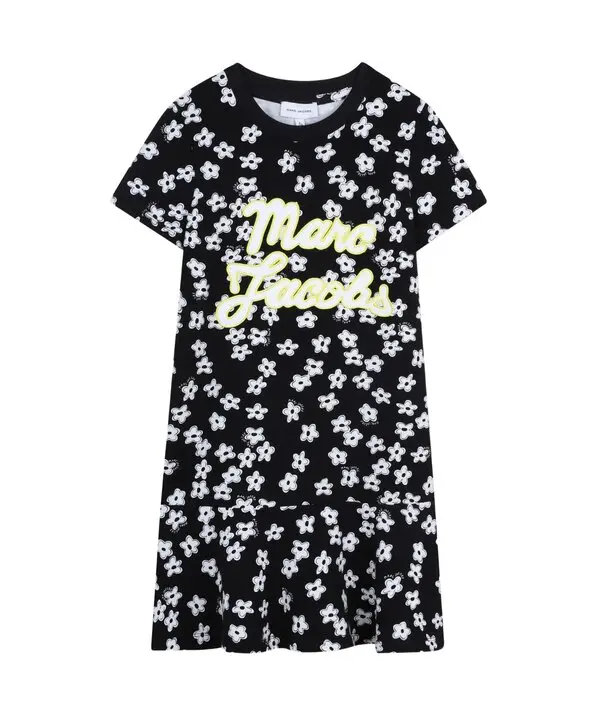 Marc Jacobs Short Sleeve Floral Dress