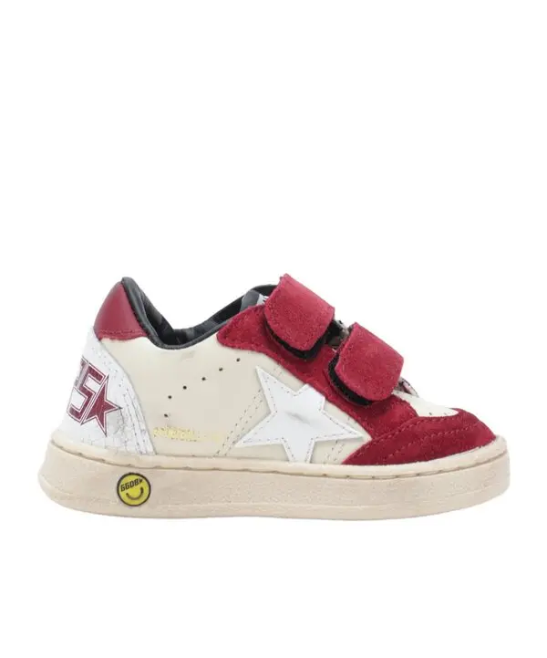 GOLDEN GOOSE Round Toe Velcro Sneakers