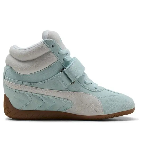 PUMA Speedcat Wedge Sneaker - Fresh Water/silver Mist
