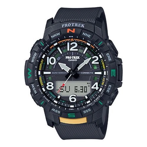 Casio Pro Trek Analog/digital Combo Watch - Black