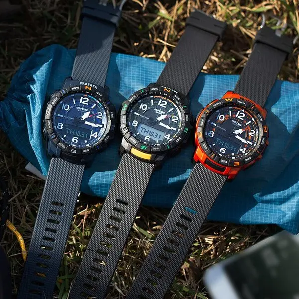 Casio Pro Trek Analog/digital Combo Watch