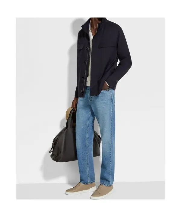 Zegna Long-sleeved Field Jacket
