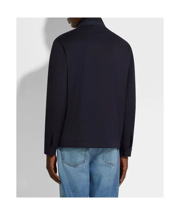 Zegna Long-sleeved Field Jacket