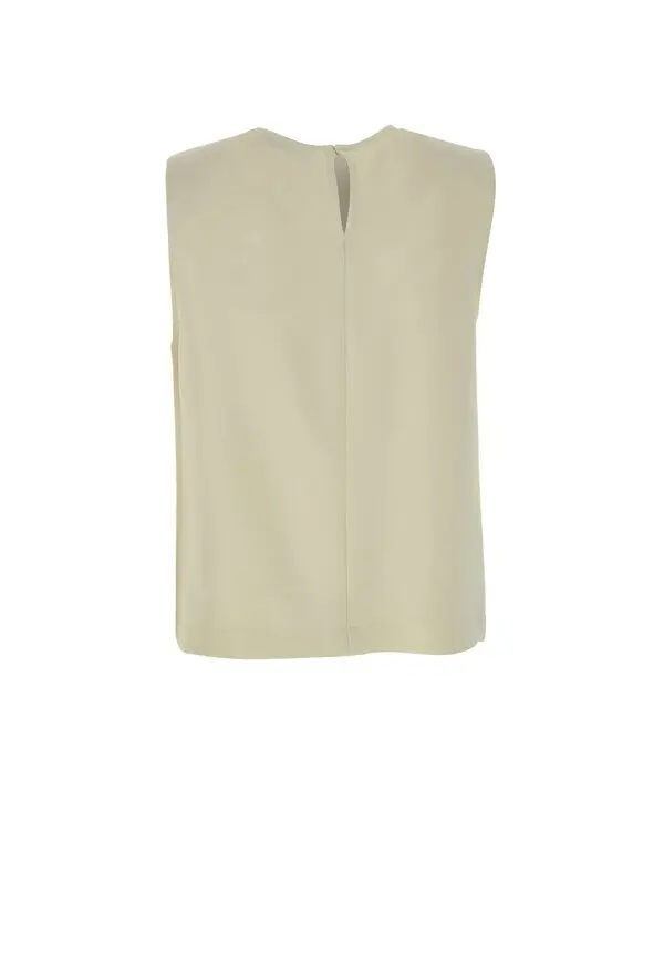 KAOS Sleeveless Tasseled Top