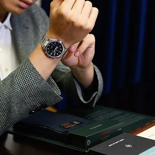 Casio Edifice Stainless Steel Analog Watch