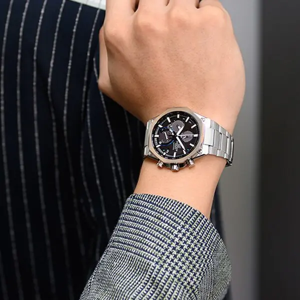 Casio Edifice Stainless Steel Analog Watch