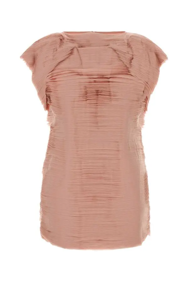 JIL SANDER Nylon Mini Dress - Pink