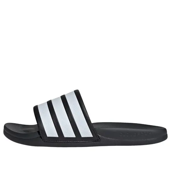 Adidas Adilette Comfort 2.0 Slides 'black White - Core Black/cloud White/carbon