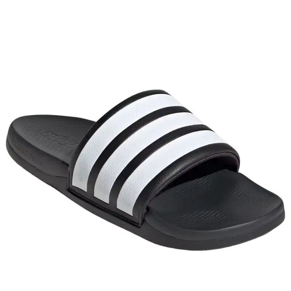 Adidas Adilette Comfort 2.0 Slides - Core Black/cloud White/carbon