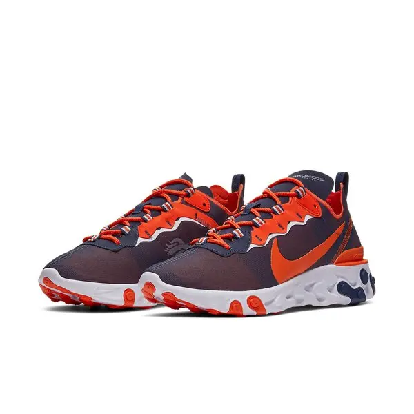 Nike Nfl X React Element 55 'denver Broncos - Orange