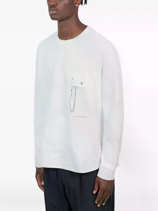 AND WANDER Long-sleeve Sweatshirt