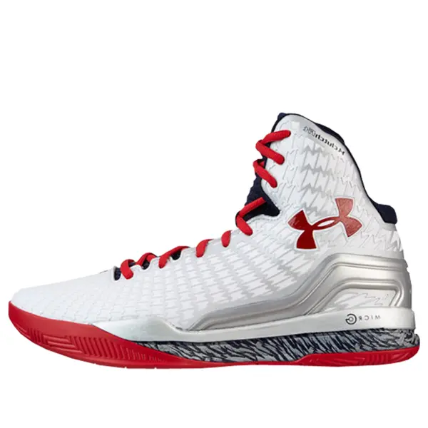 Under Armour Clutchfit Drive 'team Usa Home' High Top Athletic Sneakers