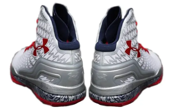 Under Armour Clutchfit Drive 'team Usa Home' High Top Athletic Sneakers