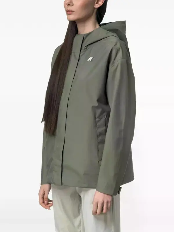 K-WAY Rose Stretch Hooded Jacket