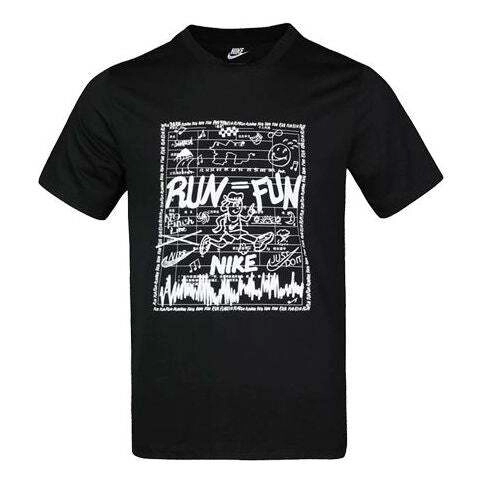 Nike Short Sleeve Graphic Tee - Black