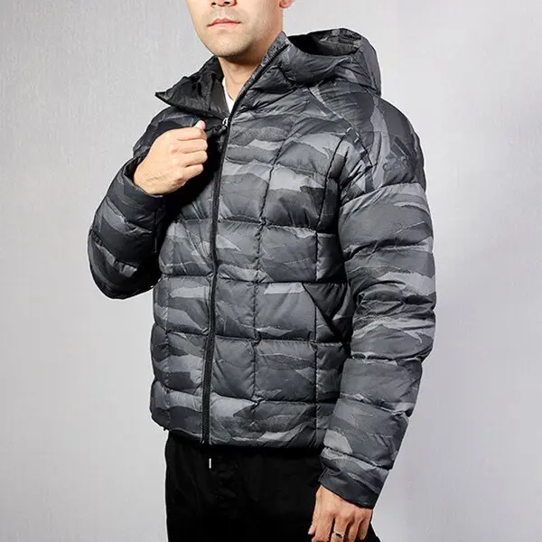 Adidas Camouflage Outdoor Down Jacket
