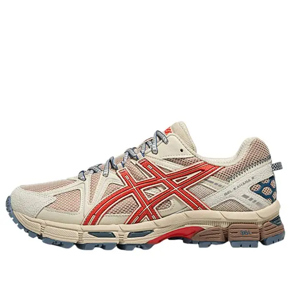 Asics Gel-kahana Sneakers - Light Brown/red