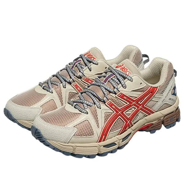 Asics Gel-kahana Sneakers - Light Brown/red