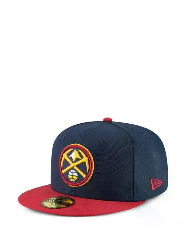 New Era Denver Nuggets Championship Fitted Cap - Blue