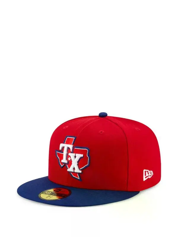 New Era 59fifty Texas Rangers Baseball Cap - Red