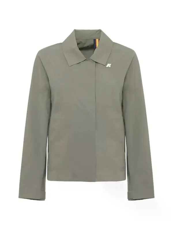 K-WAY Arabel Logo-patch Zip-up Jacket