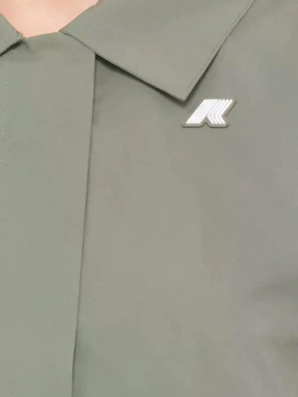 K-WAY Arabel Logo-patch Zip-up Jacket