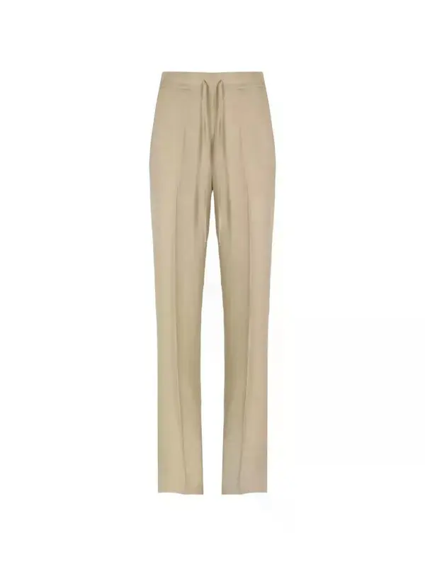 Antonelli Firenze Drawstring Waist Pressed Crease Trousers