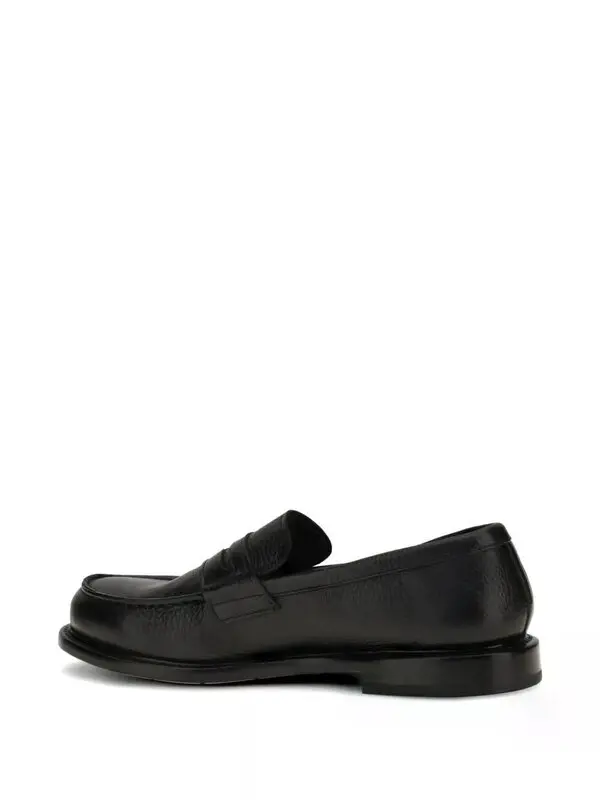 Premiata Grainy Leather Penny Loafers