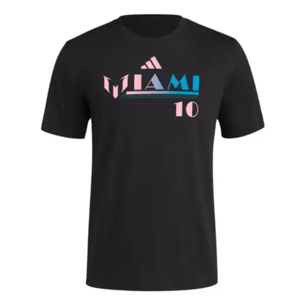 Adidas M'iami Graphic Tee - Black