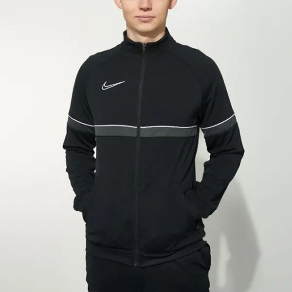 Nike Stripe Contrasting Colors Outdoor Zipper Jacket