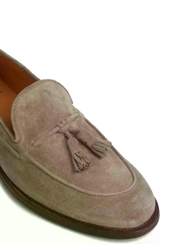 Officine Creative Opera Tassel Detail Suede Loafers