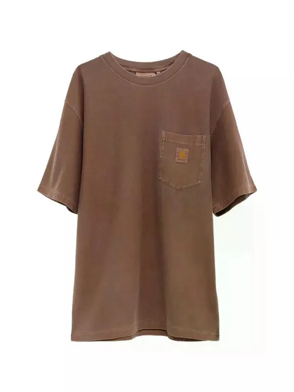 Carhartt Work In Progress Logo-patch Pocket T-shirt