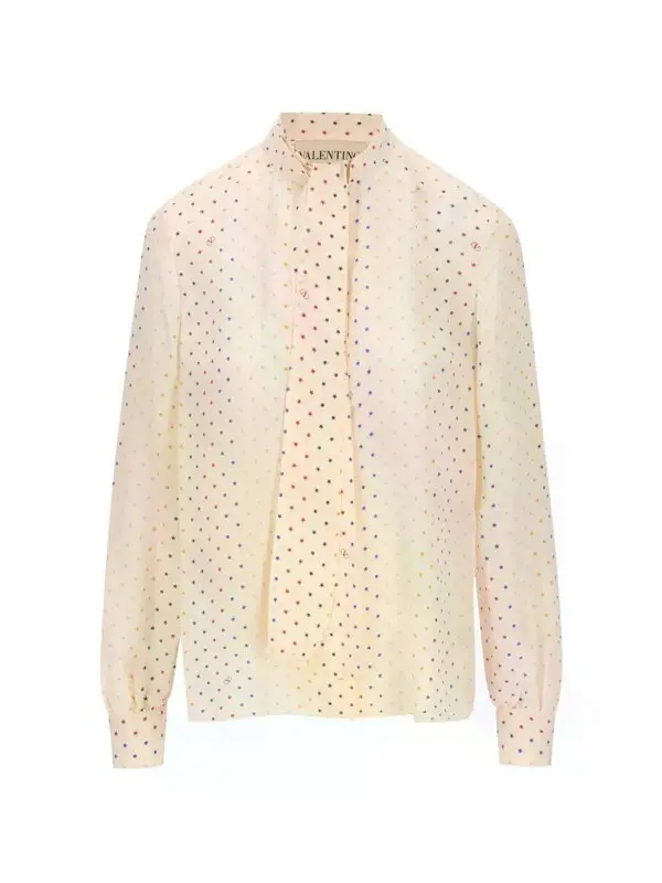 Valentino Garavani Printed Blouse - Neutrals