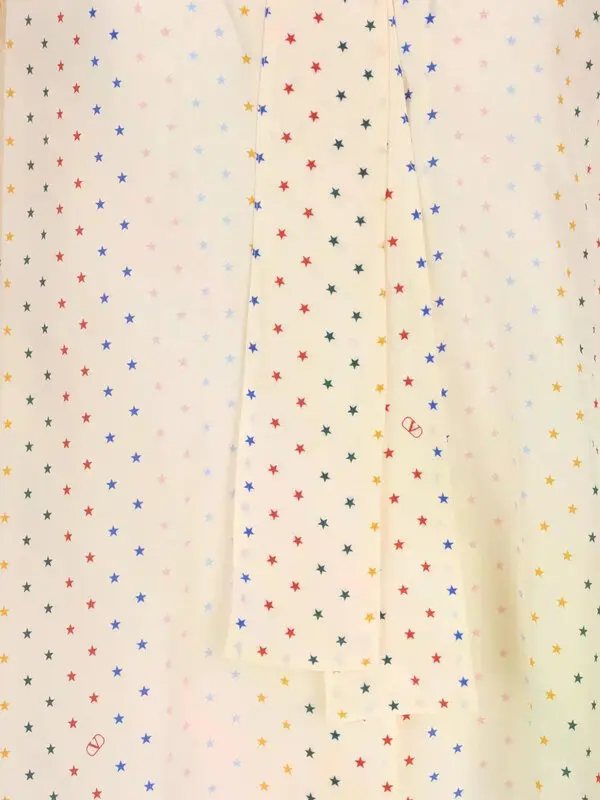 Valentino Garavani Printed Blouse - Neutrals