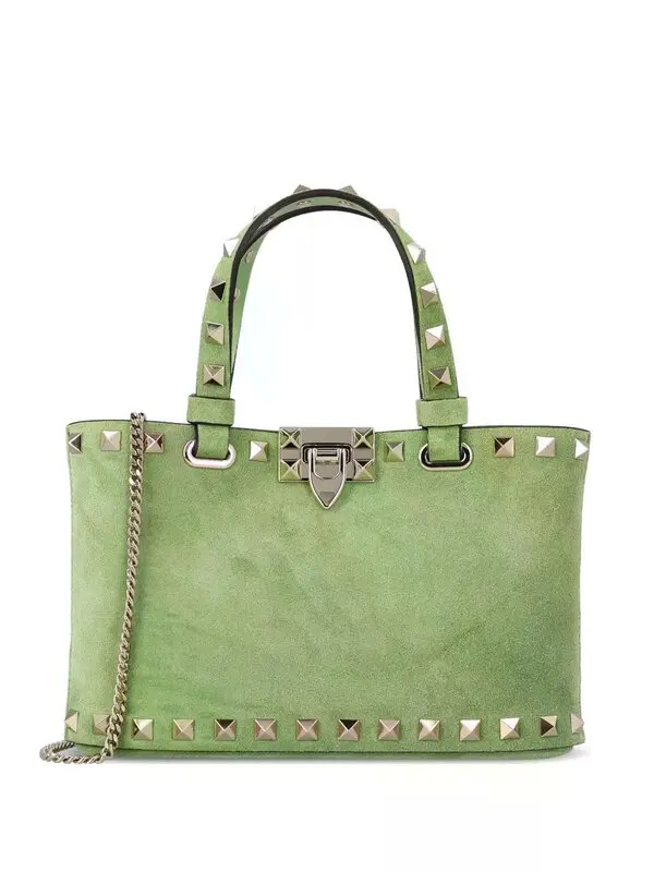 Valentino Garavani Rockstud Tote Bag - Green