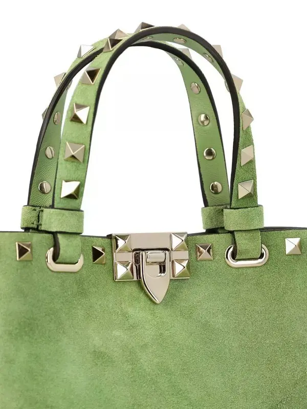 Valentino Garavani Rockstud Tote Bag - Green