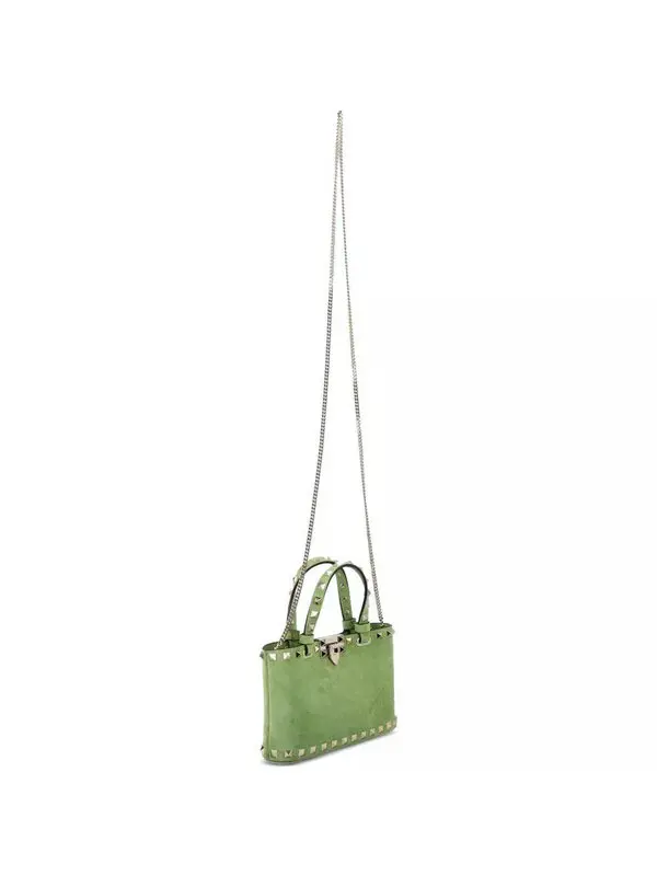 Valentino Garavani Rockstud Tote Bag - Green