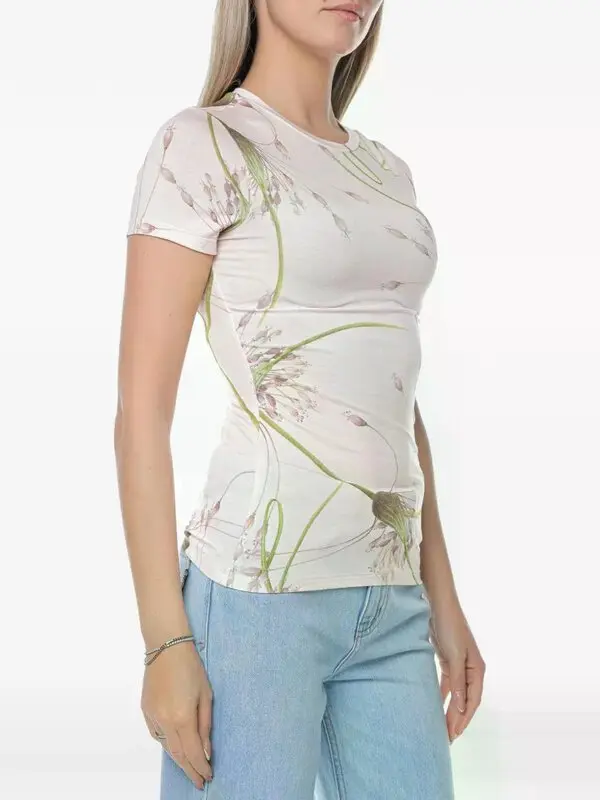 Ted Baker London Floral Print T-shirt - Pink