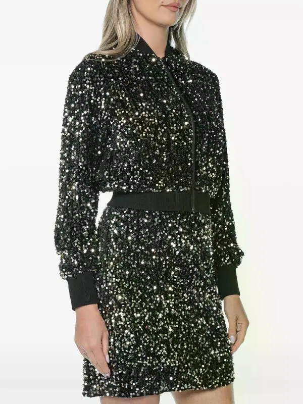 Ted Baker London Shii Sequin Embellished Bomber Jacket