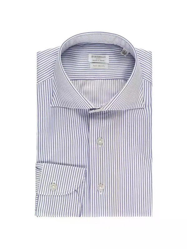BORRIELLO NAPOLI Basic Striped Shirt