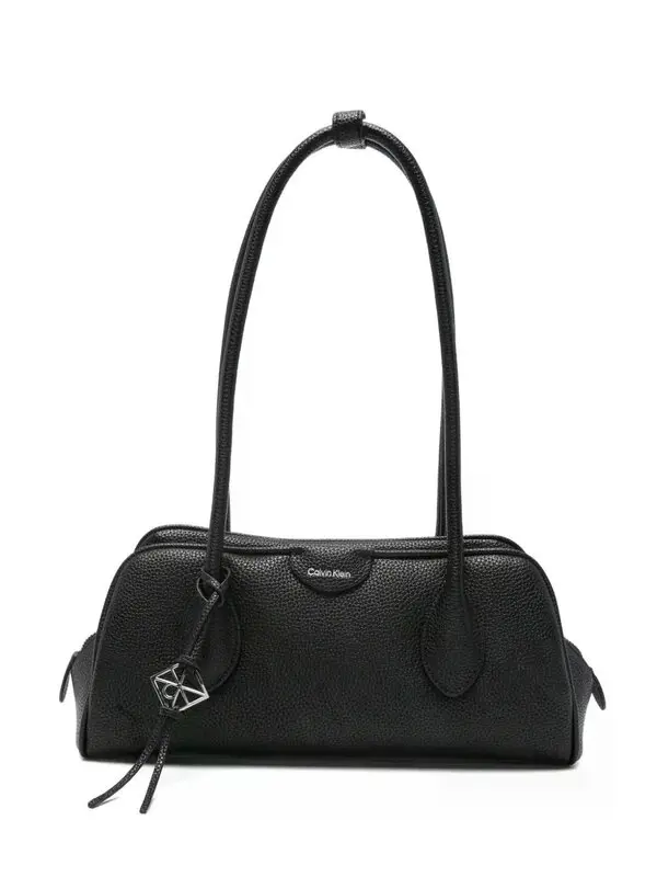 Calvin Klein Print Pebbled Tote Bag