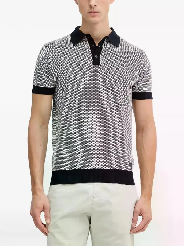 Guess Logo-patch Polo Shirt