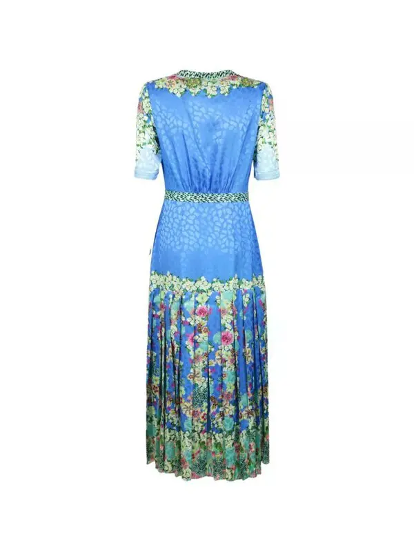 Saloni Lea Floral-print Maxi Dress